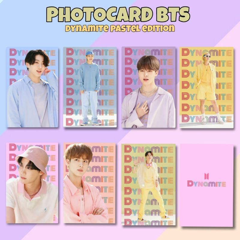 Jual PHOTOCARD BTS DYNAMITE EDITION | Shopee Indonesia