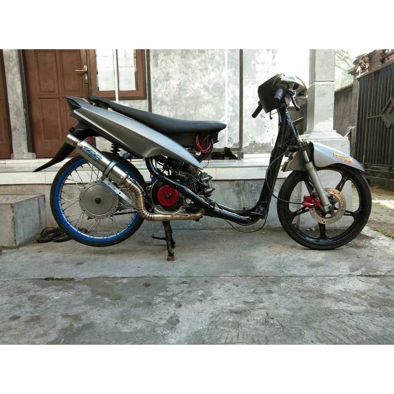 Jual Knalpot Dos Muffler Original Jogja Mio 200Cc Bulat Krucut ...