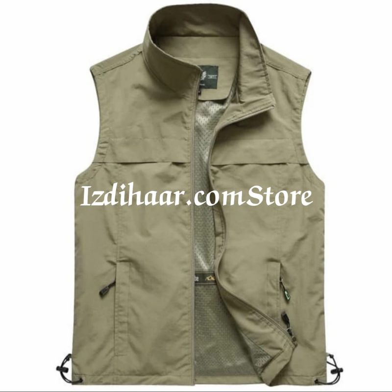 Jual Rompi Delp pria keren/ Promo Jaket rompi pria/ Rompi tali pinggir ...