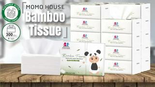 Jual MOMO HOUSE tisu kering bayi bamboo tisue soft facial tissue kering ...