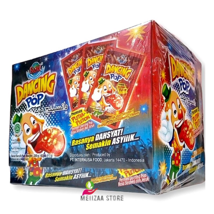 Jual 1Box 40's Dancing Pop Permen Pletak Pletok | Shopee Indonesia