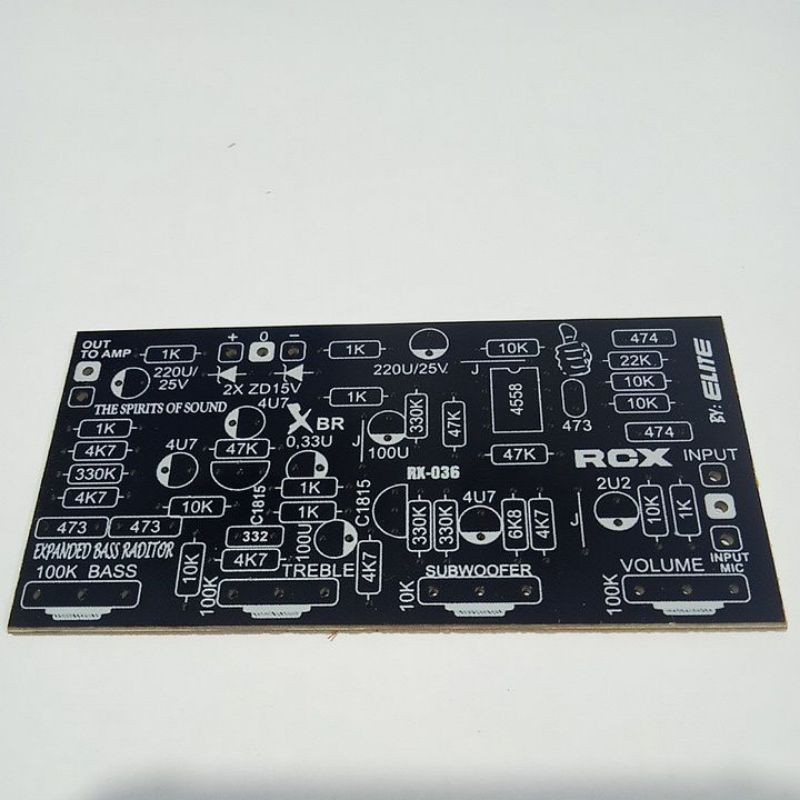 Jual pcb tone control xbr Mono plus subwofer by elite | Shopee Indonesia