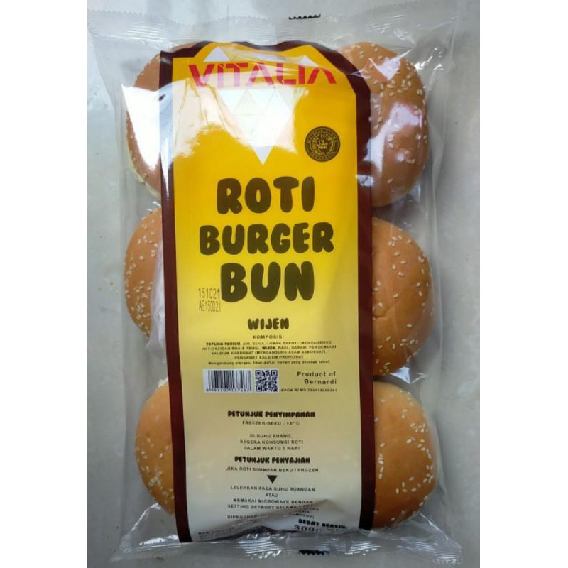 Jual Roti Burger Vitalia | Shopee Indonesia