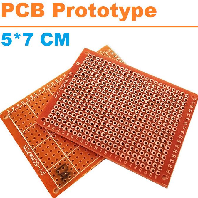 Jual Prototype DIY PCB Dot Matrix Lubang Bolong Titik Merakit Rangkaian ...