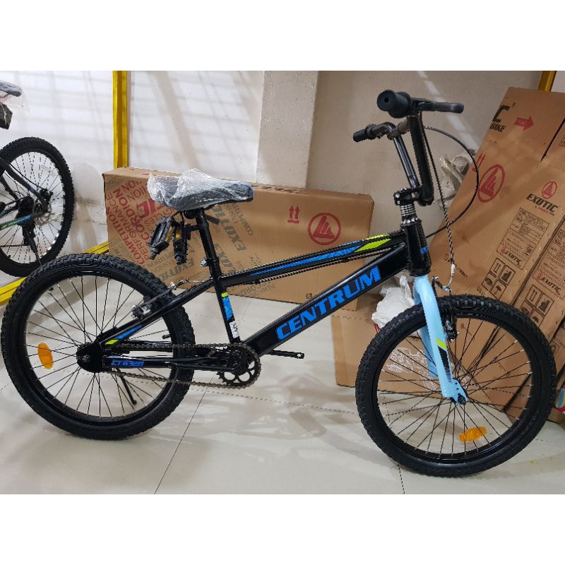 Jual Sepeda Bmx 20 inch Centrum Black / Blue | Shopee Indonesia