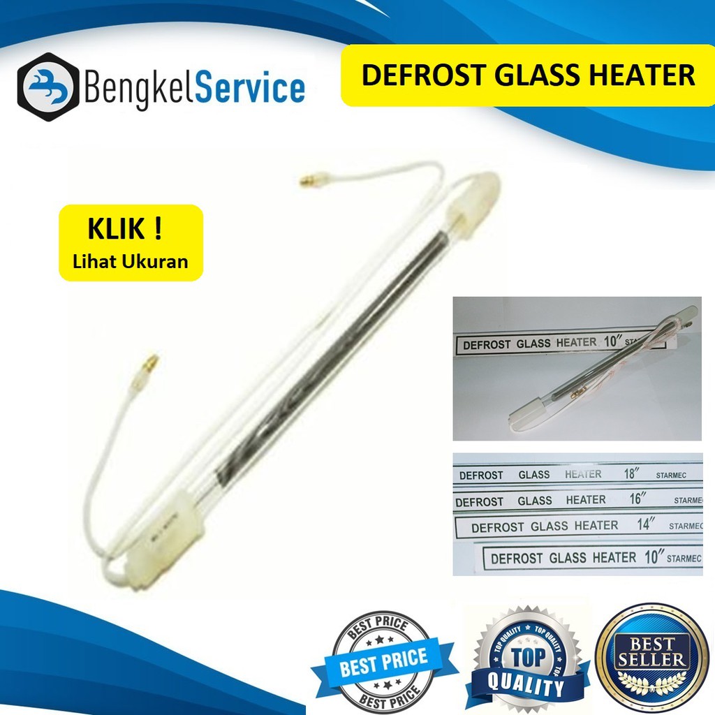 Jual Heater Hiter Kulkas Heater Kaca | Defrost Glass Heater | Shopee ...