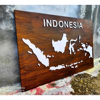 Jual peta indonesia timbul - pajangan peta indonesia kayu | Shopee ...