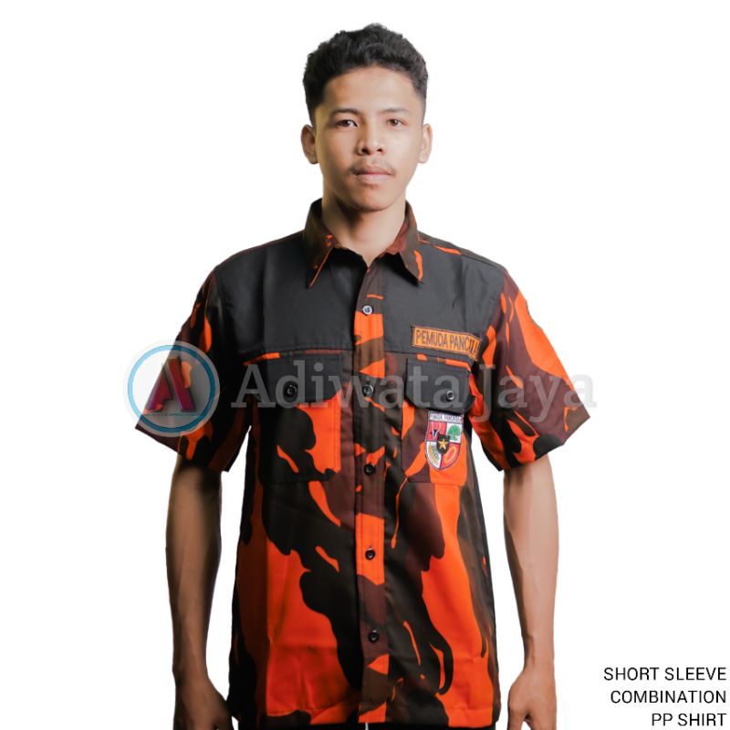 Jual Kemeja Pemuda Pancasila PP Kombinasi Lengan Pendek Termurah ... Jual Kemeja Pemuda Pancasila PP Kombinasi Lengan Pendek Termurah ...