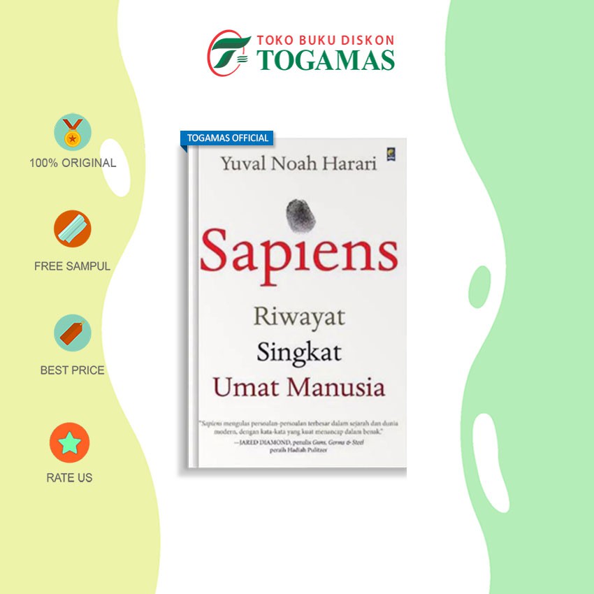 Jual Sapiens - Riwayat Singkat Umat Manusia - Yuval Noah Harari ...