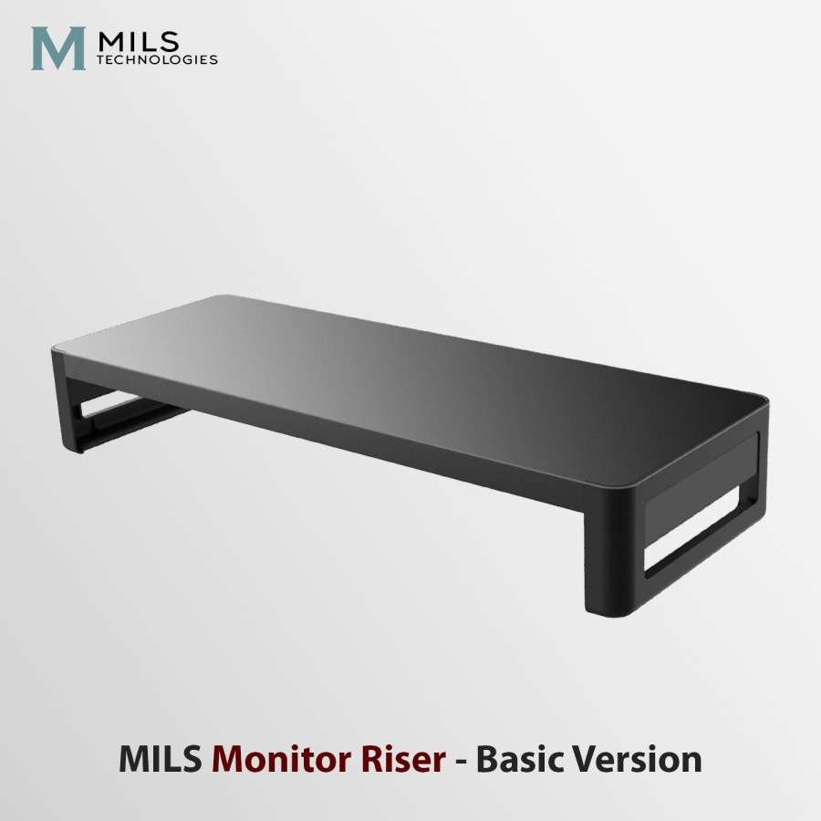 Jual MILS Fixed Monitor Riser Stand Table Top Desk Setup / Meja Monitor ...
