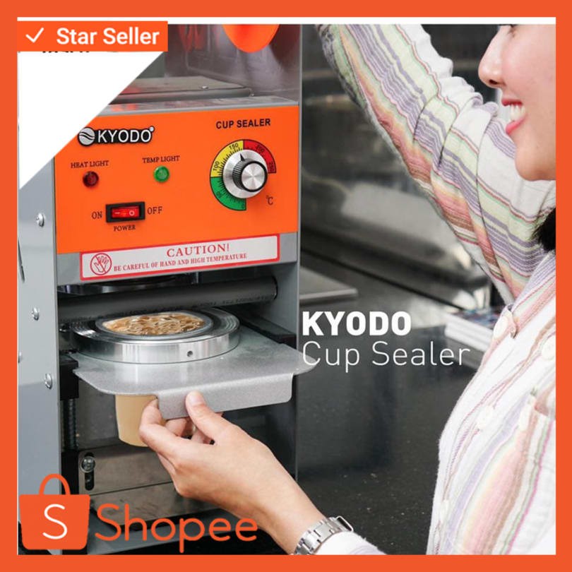 Jual Mesin Cup Sealer Kyodo/Alat Press Gelas Plastik Tinggi KYODO MAX ...
