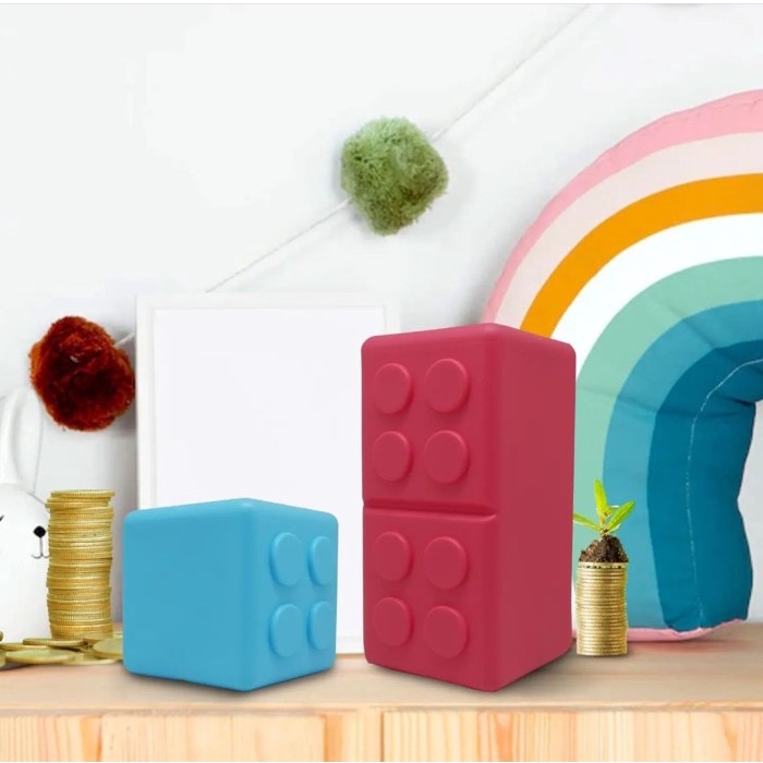 Jual BIG BLOCK Lego Coin Bank | Celengan Plastik Block 2 Ukuran ...