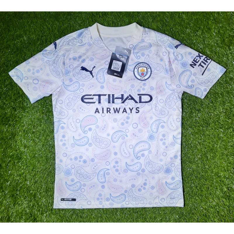Jual Jersey MCFC Original 2020 2021 3rd Bnwt City | Shopee Indonesia