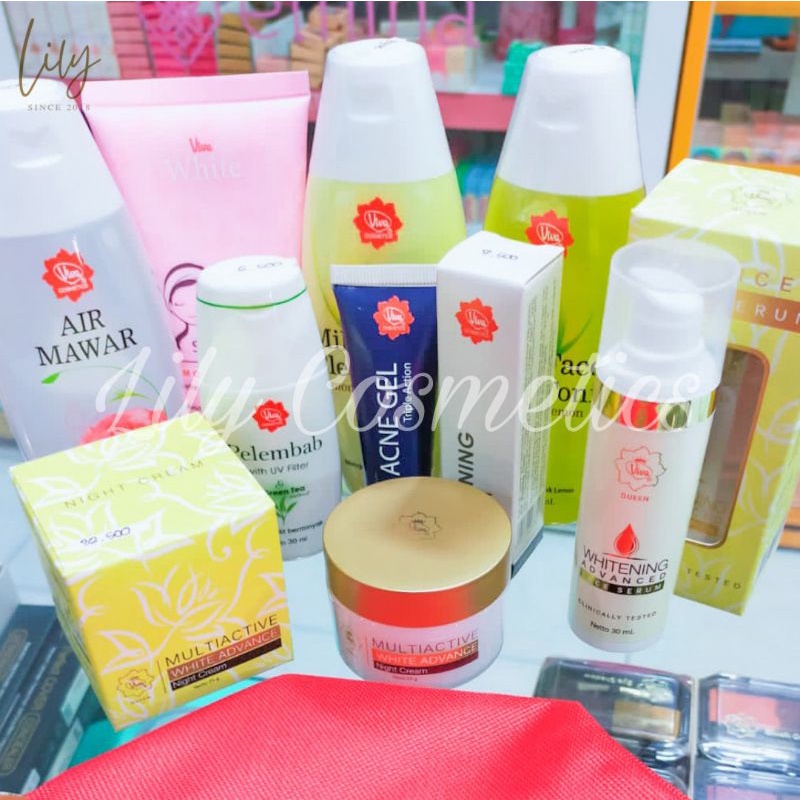 Jual Viva Paket Make Up Skincare - 8 in 1 Lengkap | Shopee Indonesia