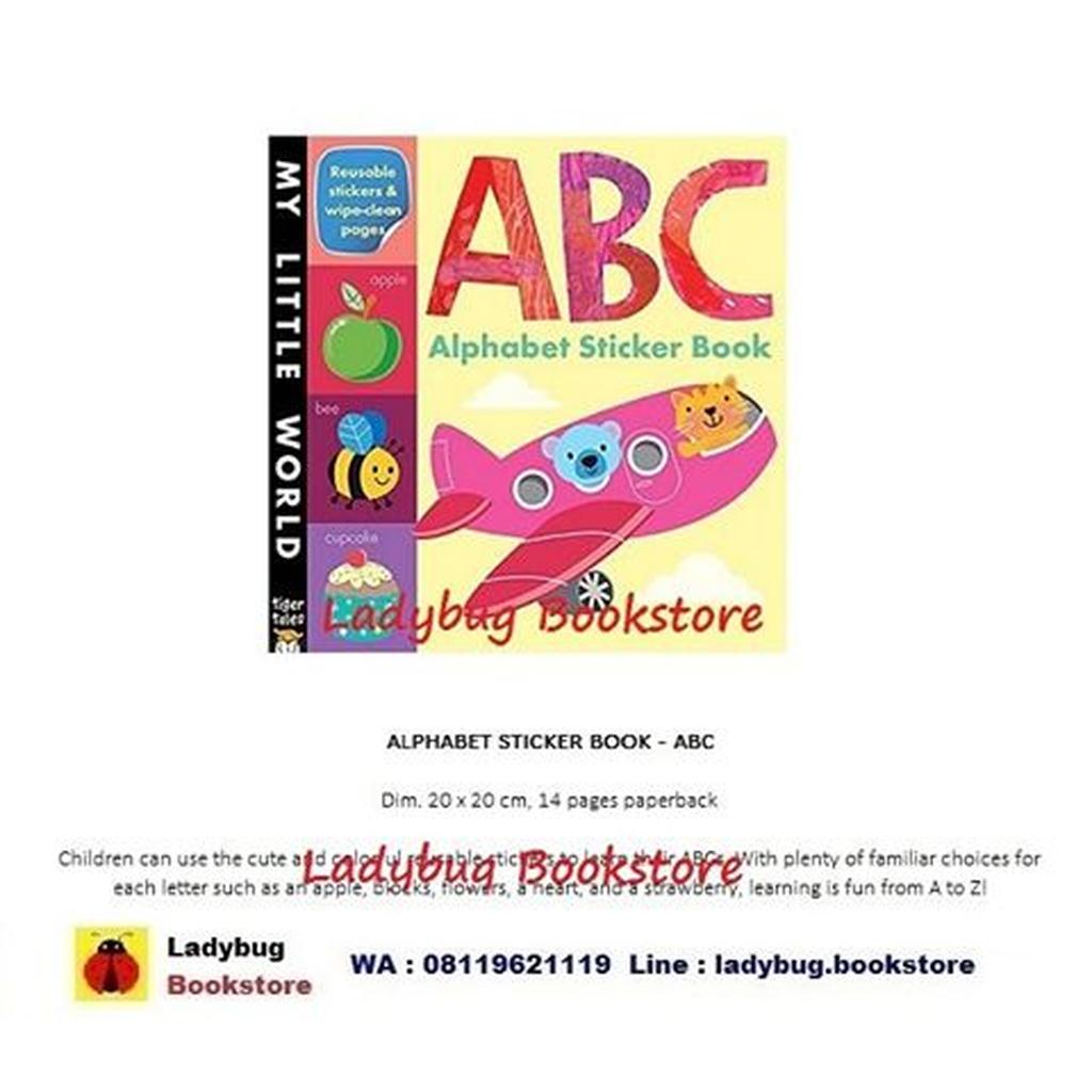 Jual Alphabet sticker book | Shopee Indonesia