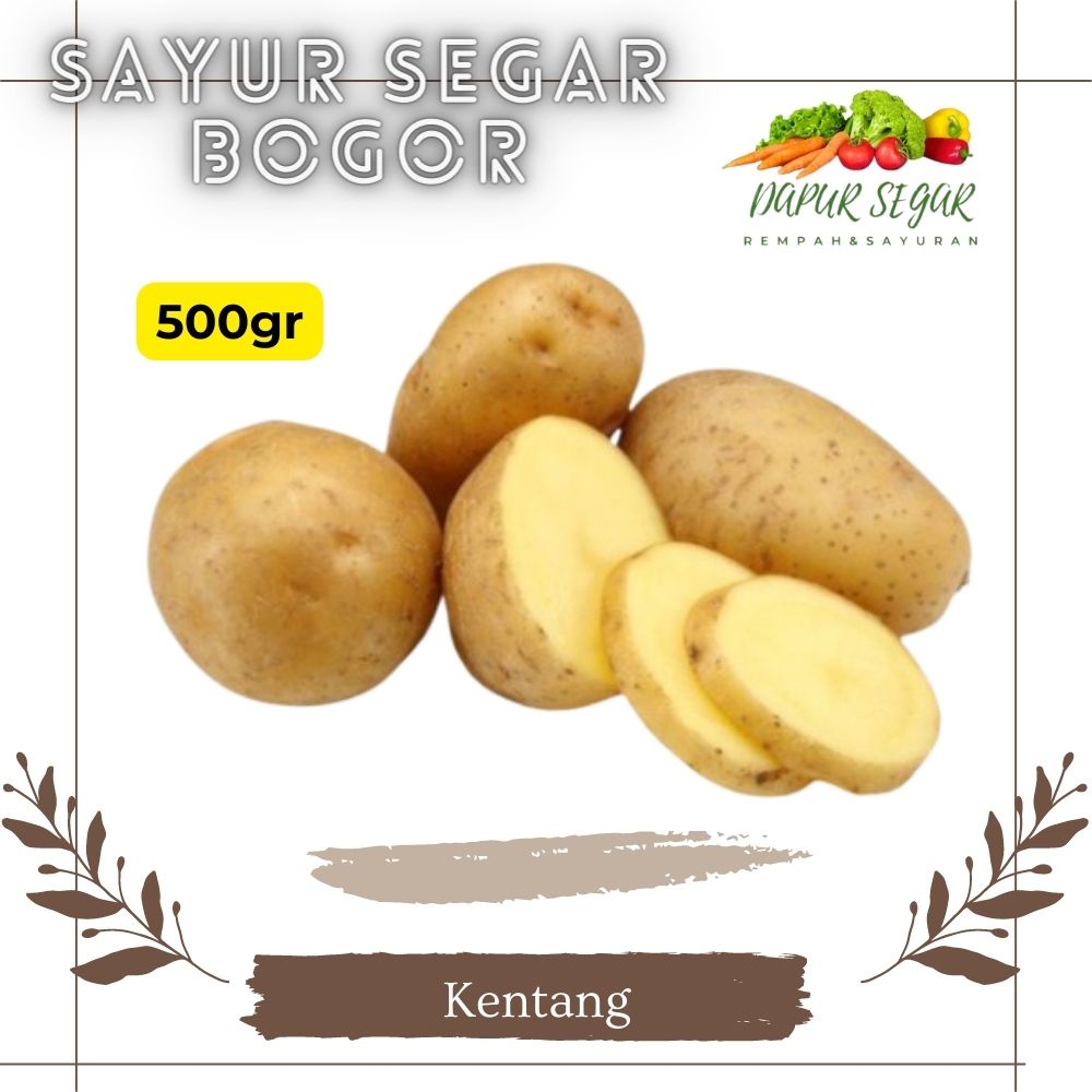 Jual Kentang Curah Besar 250 Gram Sayur Segar Bogor - Dapur segar ...