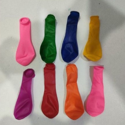 Jual balon tiup karet / balon jari isi 10ps | Shopee Indonesia