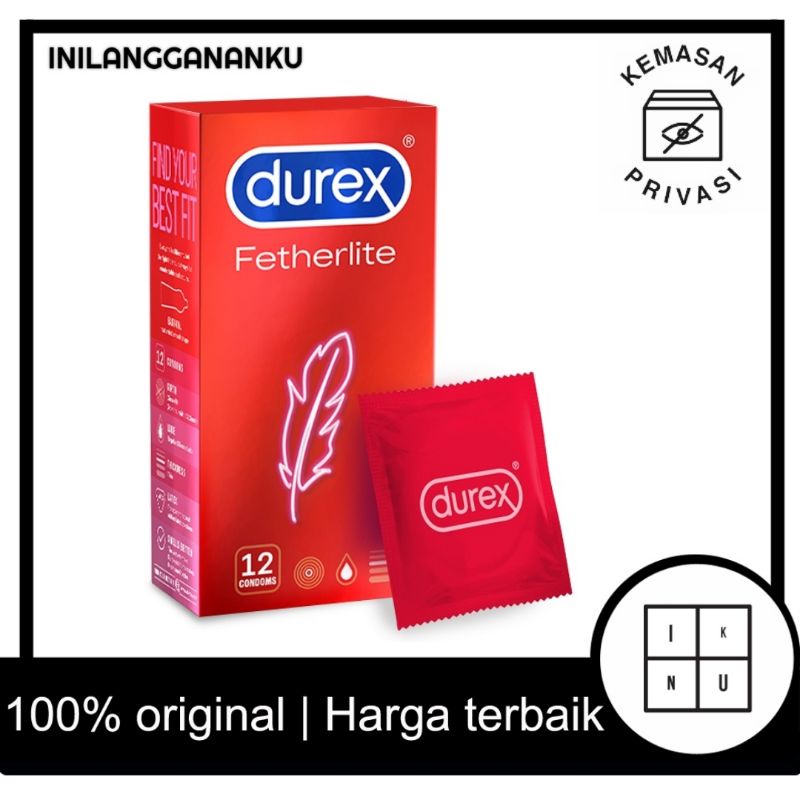 Jual Kondom Durex Fetherlite Isi 12 pcs | Shopee Indonesia