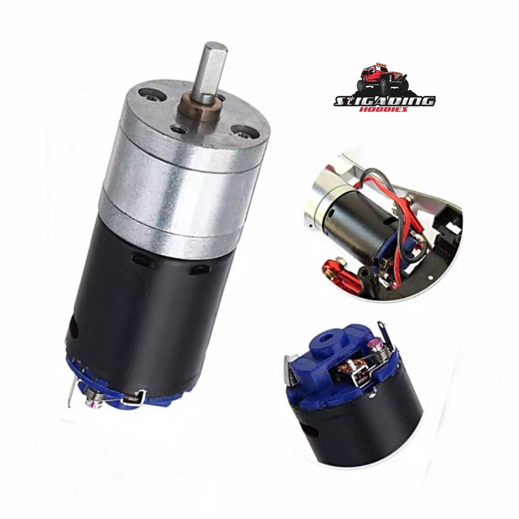Jual MOTOR 370 BRUSHED DAN REDUCER | Shopee Indonesia