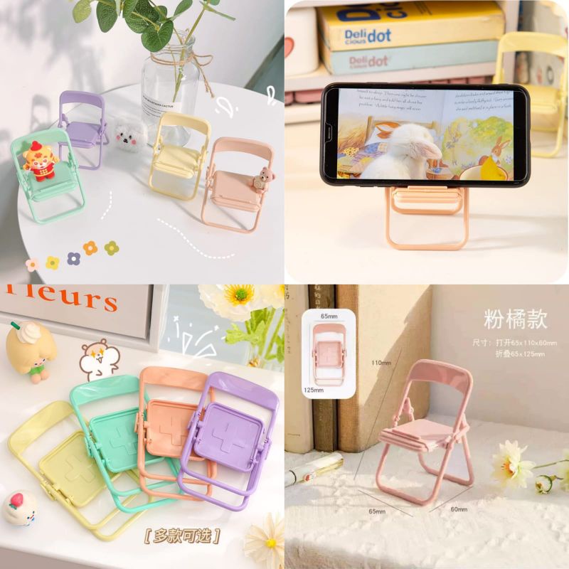 Jual STAND HOLDER HP MACARON MODEL KURSI | Shopee Indonesia