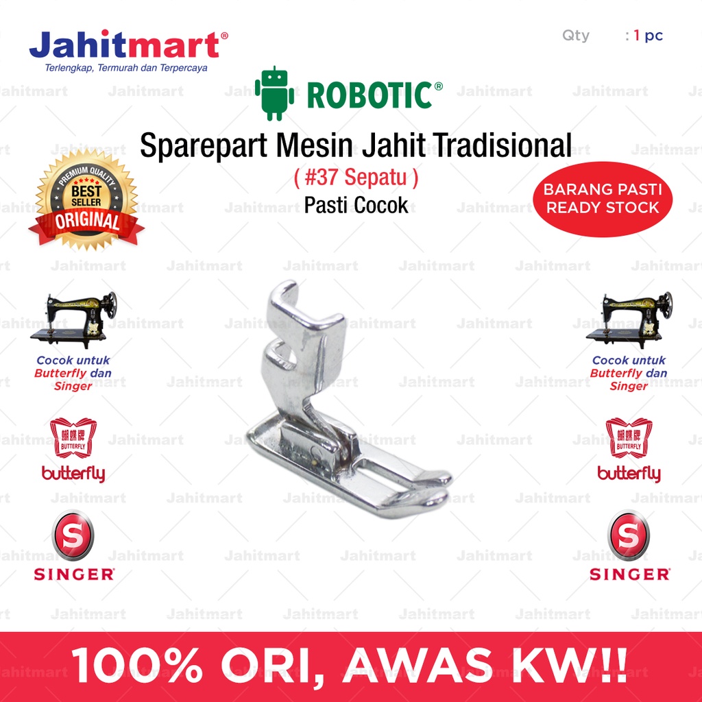 Jual Sepatu Mesin Jahit Tradisional Hitam | Shopee Indonesia