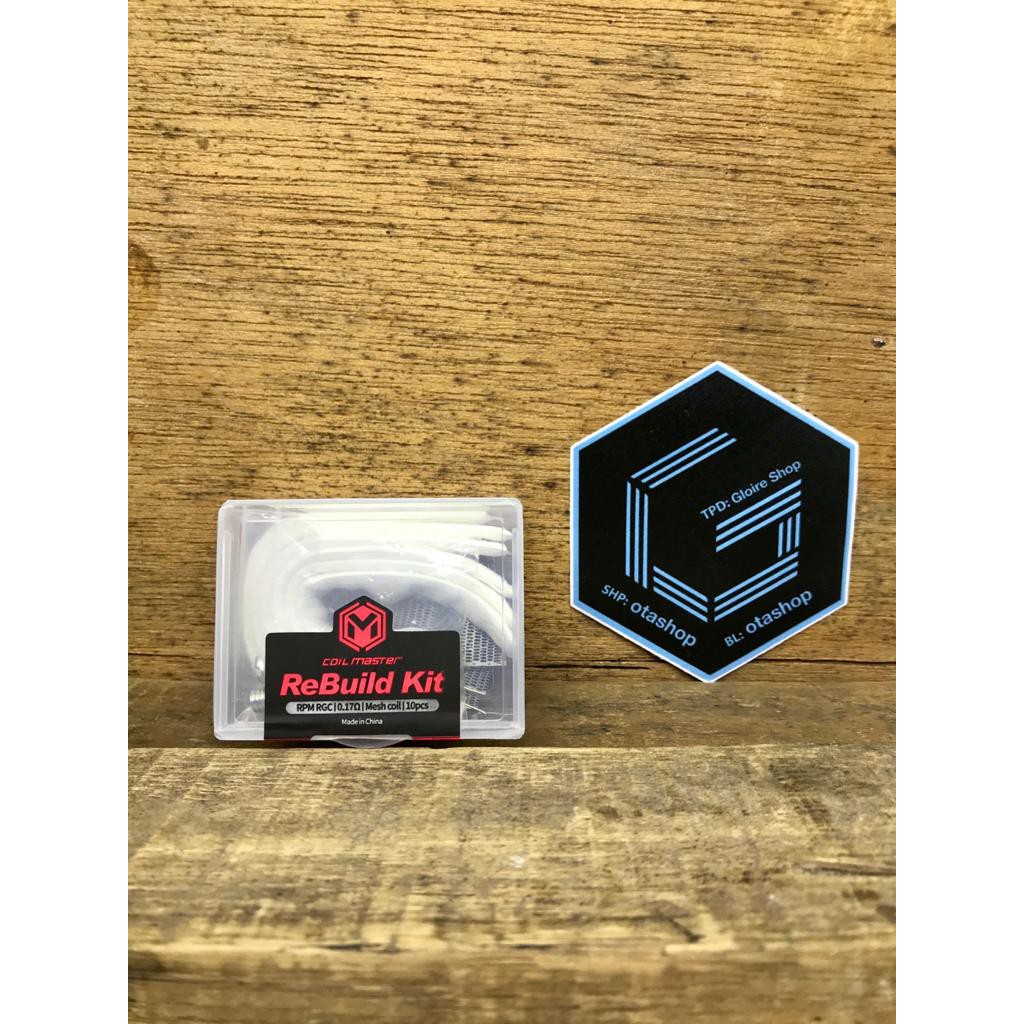 Jual Coil Master Rebuild Kit Rbk Smok Rpm80 RGC 0.17 ohm Mesh Coil pod ...