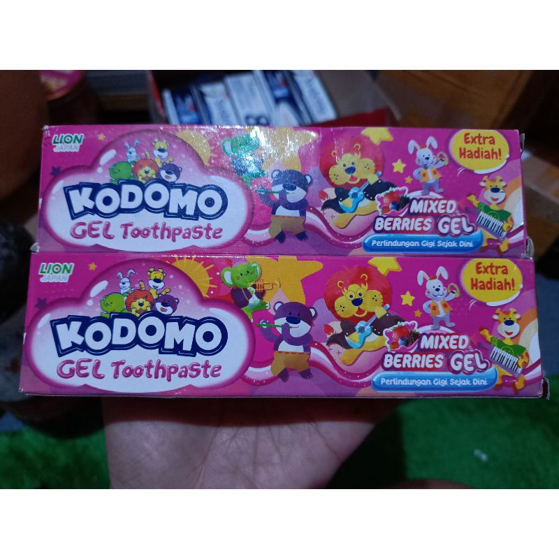 Jual Kodomo Toothpaste Mixed Berry 45g | Shopee Indonesia