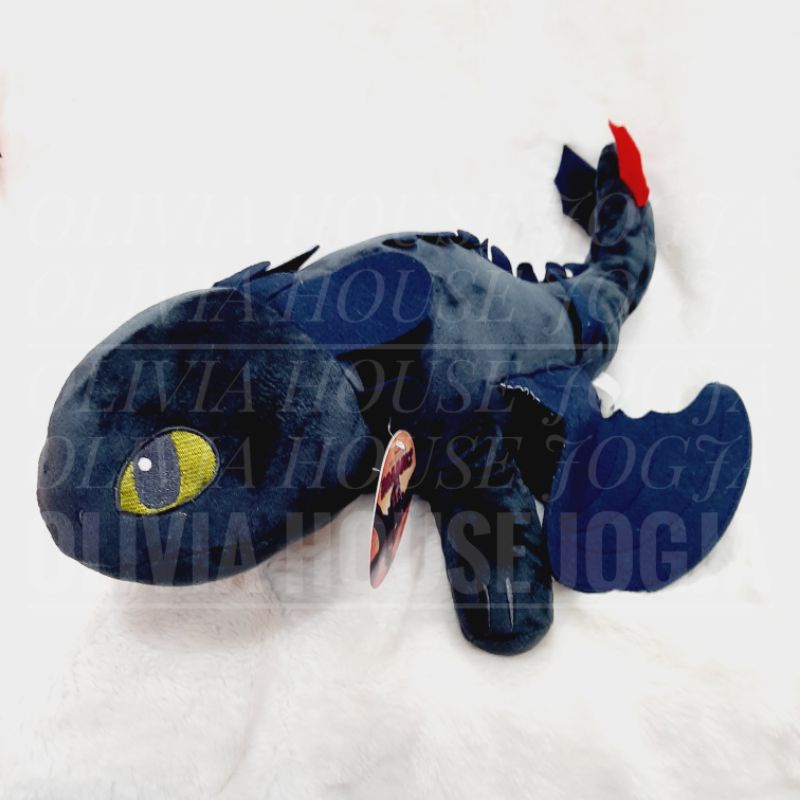Jual Boneka Toothless Jumbo Tag Boneka How To Train Your Dragon Boneka ...
