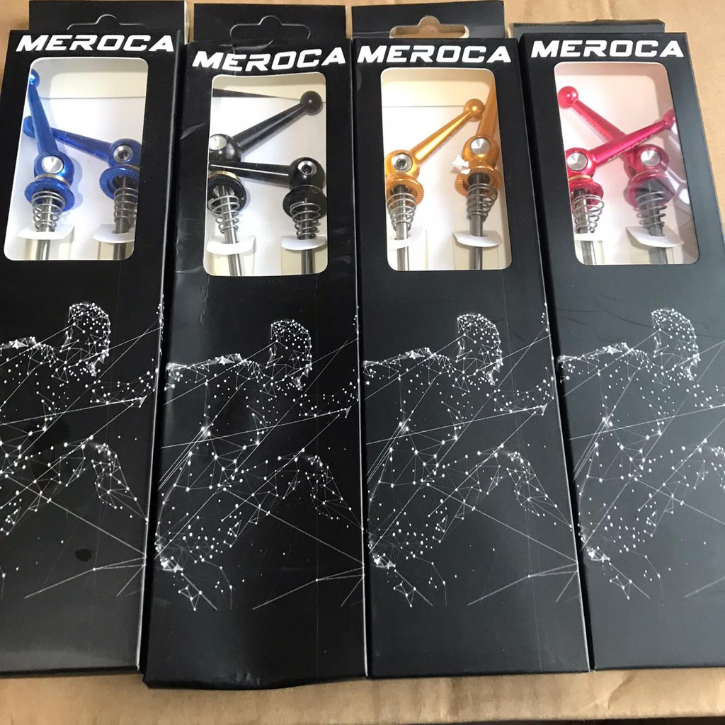 Jual As Roda Sepeda Quick Release 100x135mm MEROCA Ultralight Titanium ...