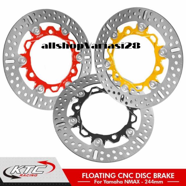 Jual piringan cakram dics depan Nmax froating cnc disc brake for yamaha ...