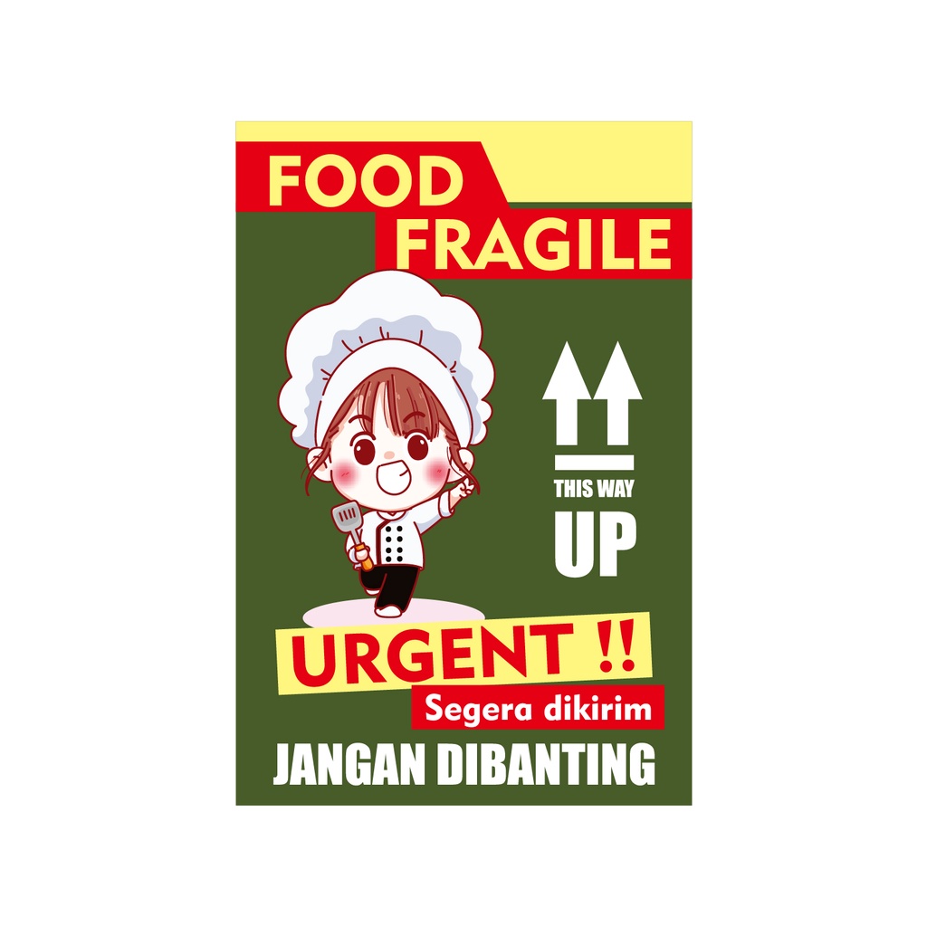 Jual Stiker/Sticker FRAGILE (4x6 cm) cuttingsticker - stickercustom ...