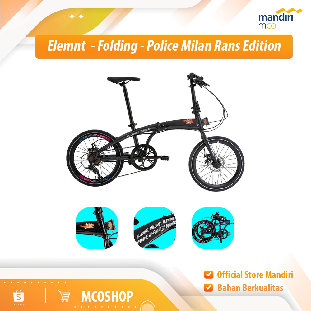 Jual Sepeda Element Police Milan Rans Edition | Shopee Indonesia