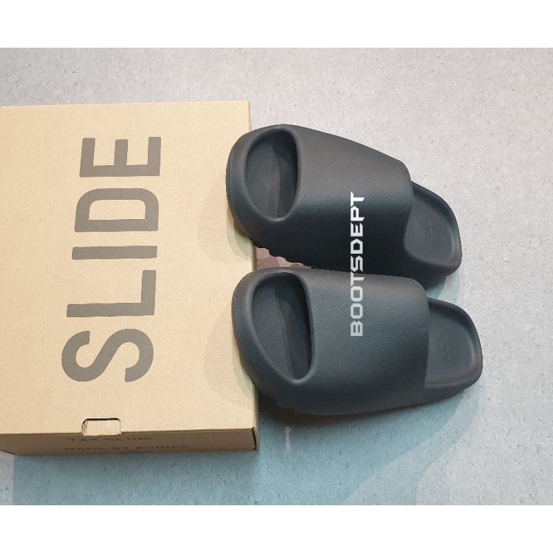 Jual Adidas Yeezy Slides Onyx Black (100% Authentic) | Shopee Indonesia