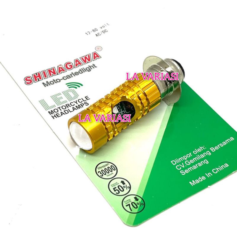 Jual Lampu Depan LED Lampu Utama H6 Cahaya tipe LASER High PUTIH L | Shopee Indonesia