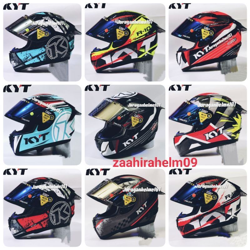 Jual kyt r-10# paket ganteng-Helm KYT r10 modif _Kyt R10 paket ganteng ...