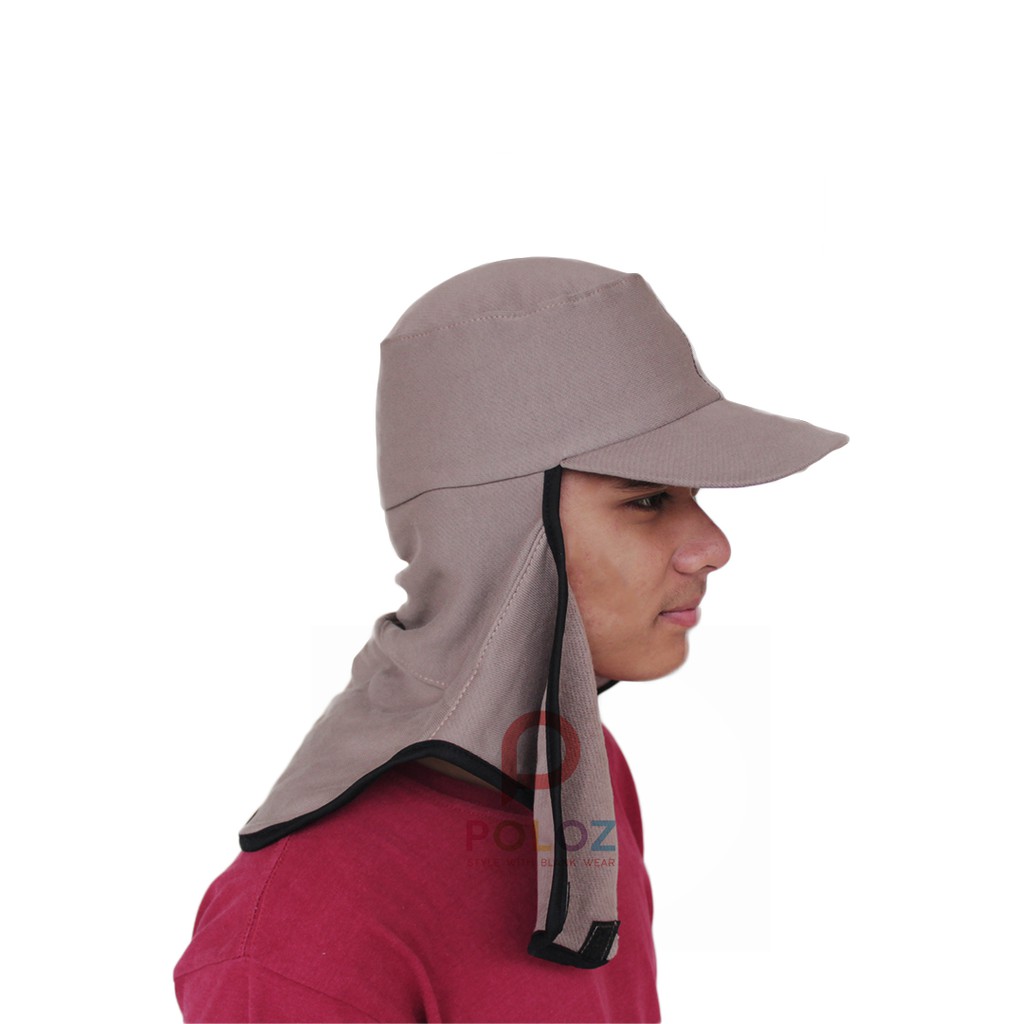 Jual Topi jepang masker samping topi pancing topi proyek topi kebun ...