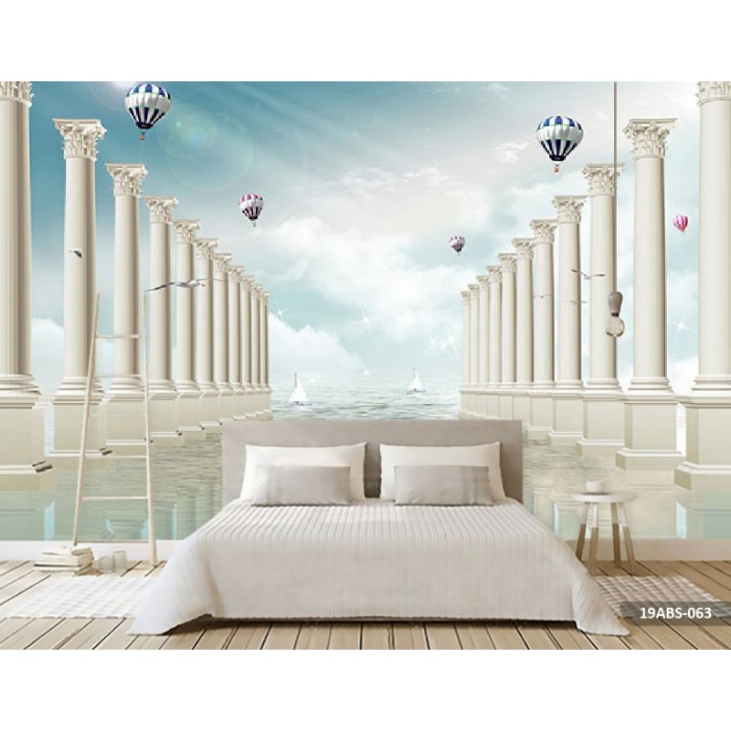 Jual Wallpaper Custom Motif Pilar 3D | Shopee Indonesia