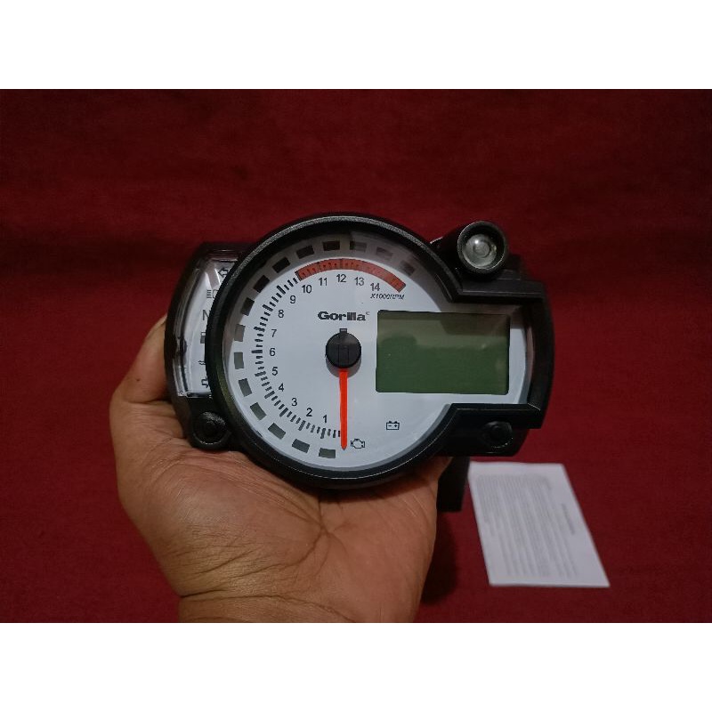 Jual SPIDOMETER RPM DIGITAL MODEL KOSO RX2N SPIDO TAKOMETER ODOMETER ...