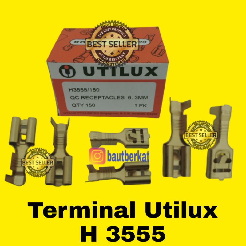 Jual terminal utilux H3555 terminal gepeng cewek utilux H 3555 skun ...