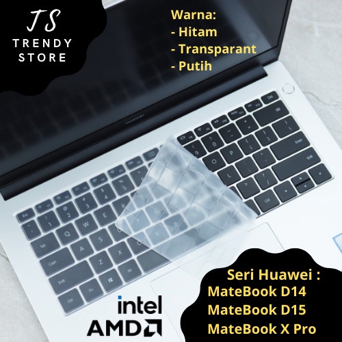 Jual Keyboard Protector Cover Huawei MateBook D14 D15 X Pro Intel AMD ...