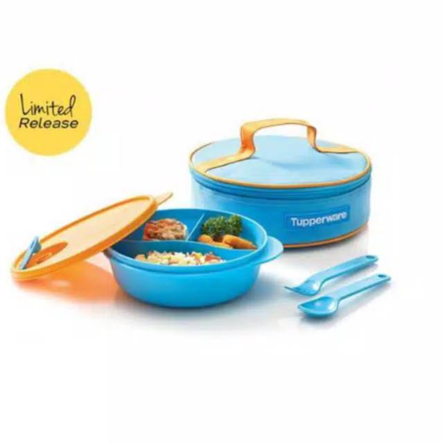 Jual Lunch box / tempat makan / kotak makan Tupperware Crystalwave ORI ...