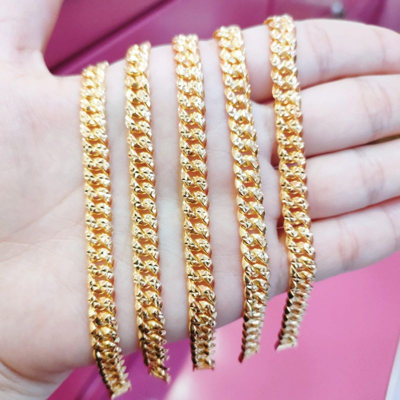 Jual GELANG ANAK RANTAI SISIK NAGA KOPONG PERAK ASLI 925 LAPIS EMAS ...