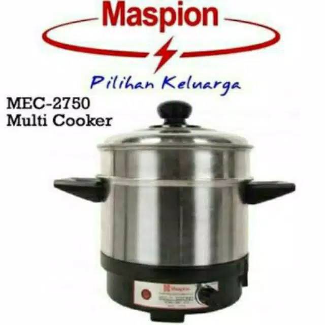 Jual Maspion Multi Cooker 0.75L/ 0.5L Panci Listrik Serbaguna MEC2750 ...