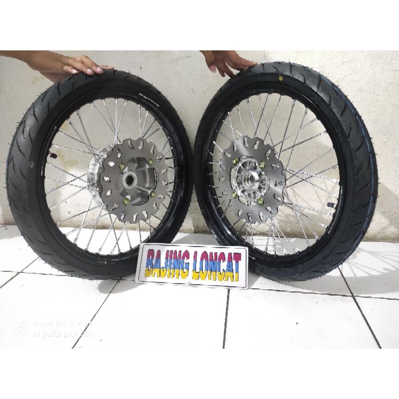 Jual Paketan Velg Tdr Ring 17 Honda Pcx 150 L Plus Ban Siap Pakai | Shopee Indonesia