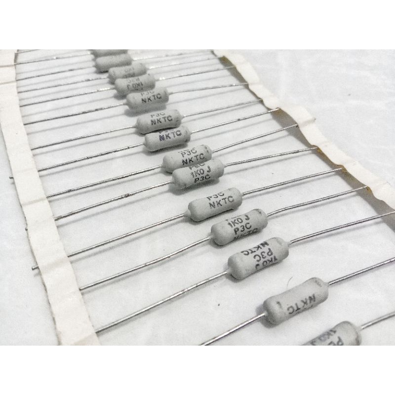 Jual Resistor 1k 3w axial leaded | Shopee Indonesia