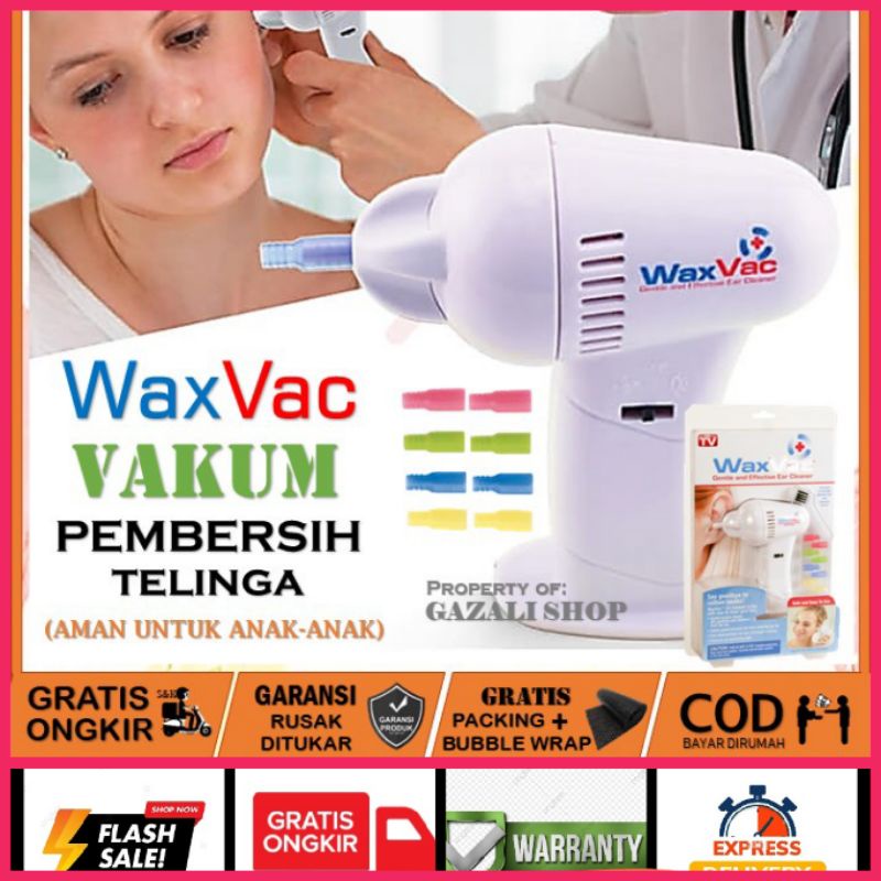 Jual Pembersih Telinga Waxvac Vacum Telinga Wacvax | Shopee Indonesia