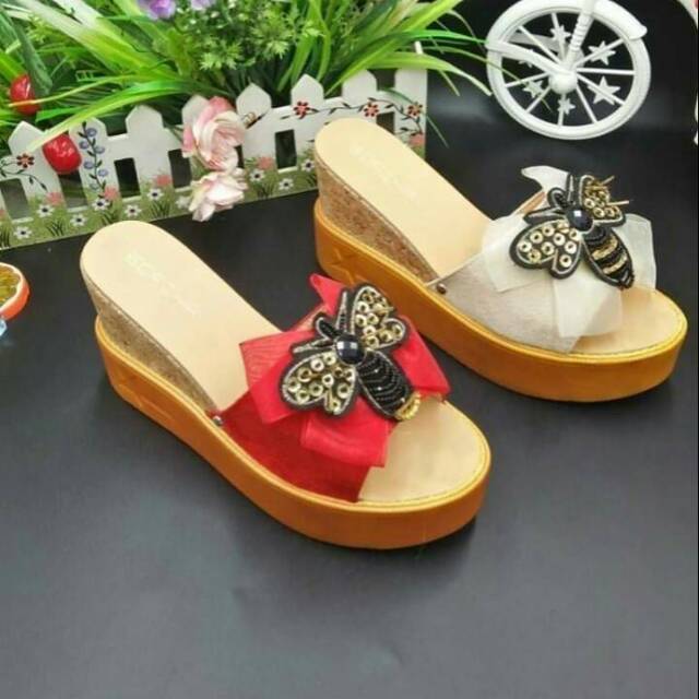 Jual Sandal sofiya wedges ada 7 model | Shopee Indonesia