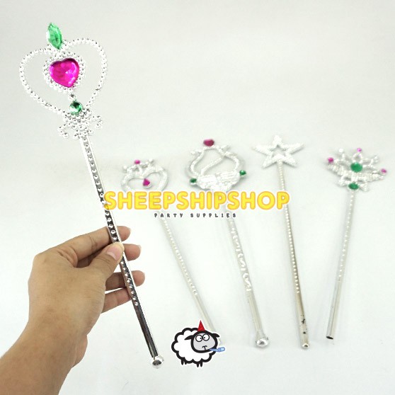 Jual MAINAN TONGKAT PERI BESAR 30CM Ulang Tahun Princess Anak Putri ...