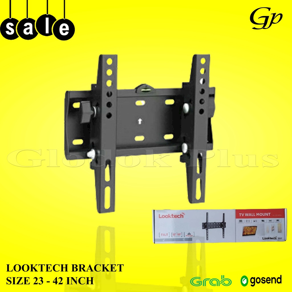 Jual BRACKET TV LOOKTECH 17 - 40 INCH | Shopee Indonesia