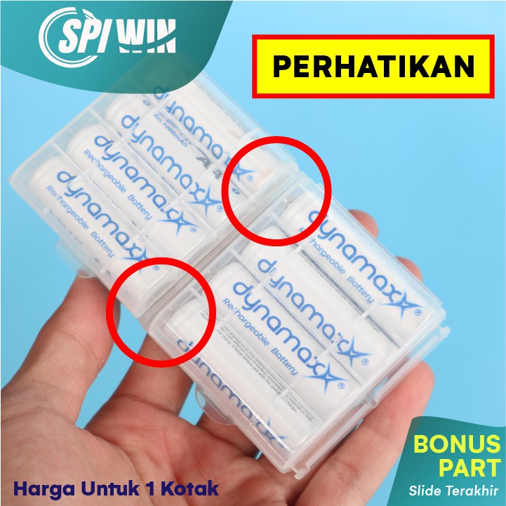 Jual CASE BOX KOTAK BATRE BATERAI PENYIMPANAN BATRAI RAPIH TERAWAT AA ...